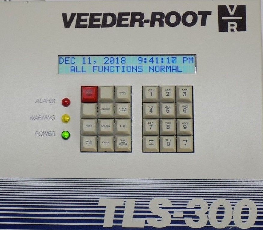 Veeder-Root TLS-300 w/printer, 4-Input Probe/8-Input Sensor Bd., static ...