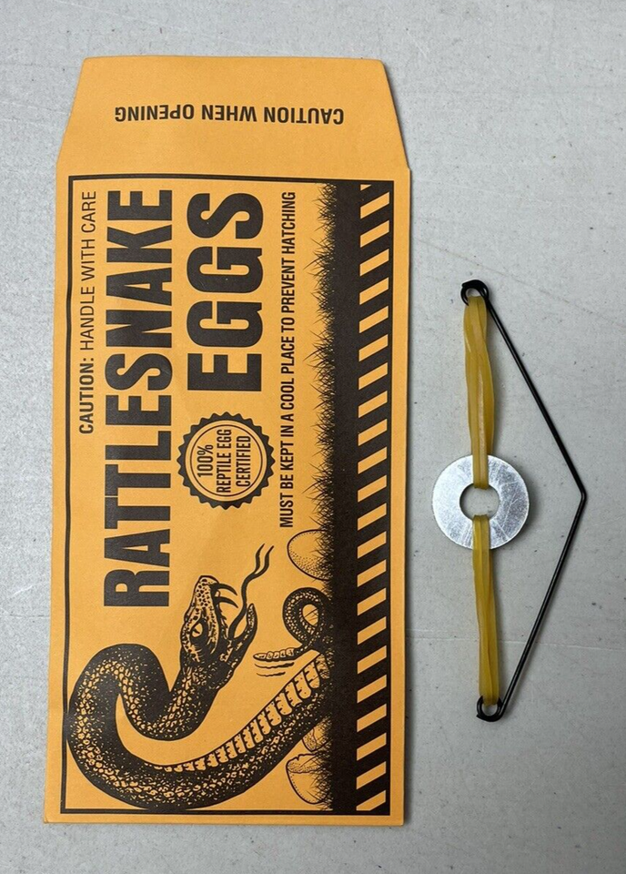 Rattlesnake Eggs One Dozen Packages Great Gag Joke New Rattle Snake 12 ...