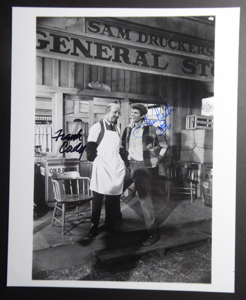 GREEN ACRES FRANK CADY & TOM LESTER RARE SIGNED UNINSCRIBED AUTOGRAPH ...