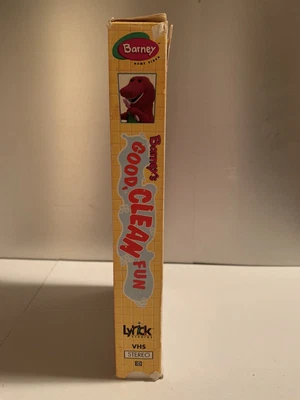 Barney & Friends Good Clean Fun VHS Video | Grelly USA