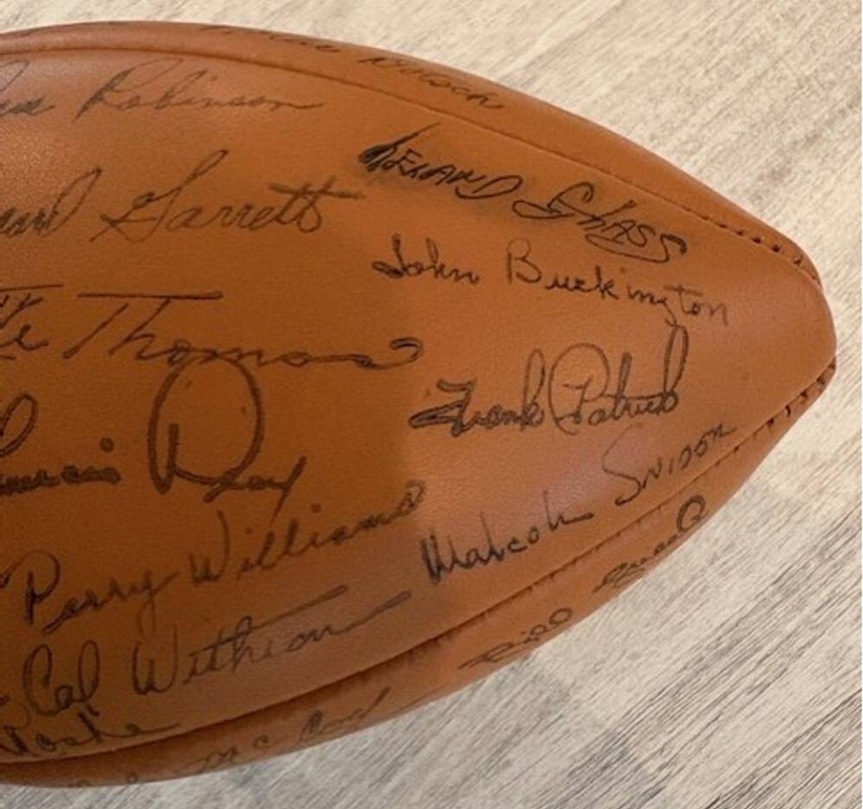 1971 Green Bay Packers Team Signed NFL Ball | eBay