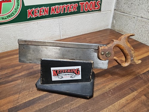 K67- Antique JACKSON (DISSTON SECONDARY BRAND) 12" HANDLE BACK SAW | eBay