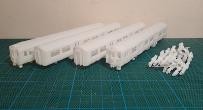 Class 455/8 4-car Set TT Gauge by CMAC Model Railways | eBay UK