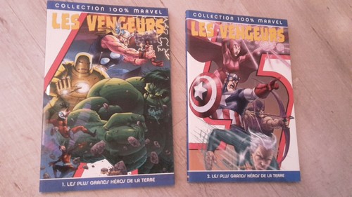 LOT 2 ALBUMS 100% MARVEL LES VENGEURS (AVENGERS) Panini Comics France ...