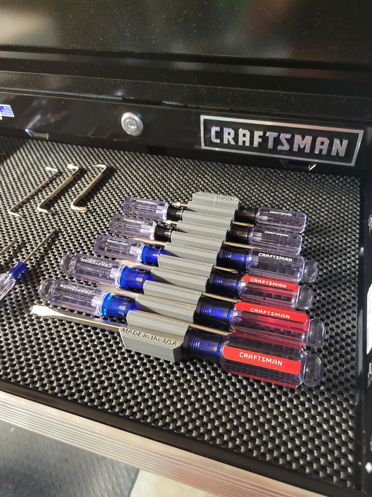 Screwdriver Organizer for Tool Box Drawers | eBay