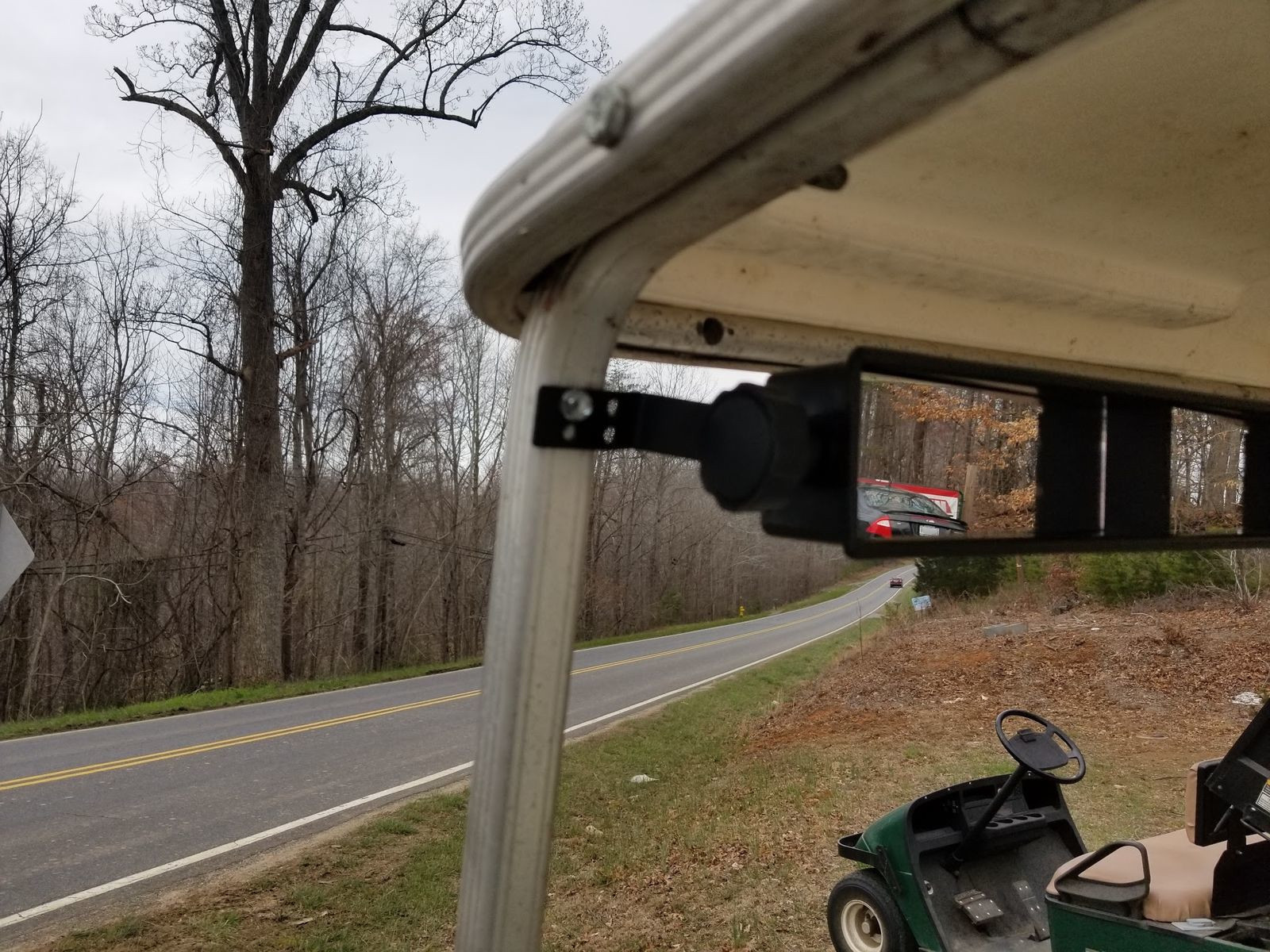 Club Car EZGO Yamaha Golf Cart 5 Panel Wink Type Rear View Mirror with ...