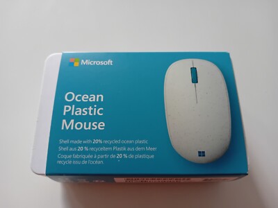 Microsoft Ocean Plastic Maus recycling Kunststoff optisch beidhändig ...