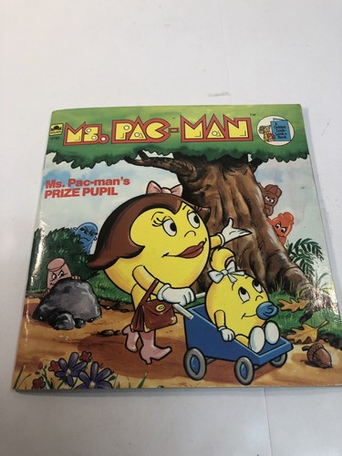 Vintage Ms. Pac-Man's Prize Pupil (Paperback, 1983) A Golden Look-Look ...