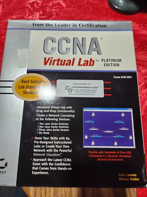 CCNA VIRTUAL LAB, PLATINUM EDITION (640-801) By Todd Lammle & William ...