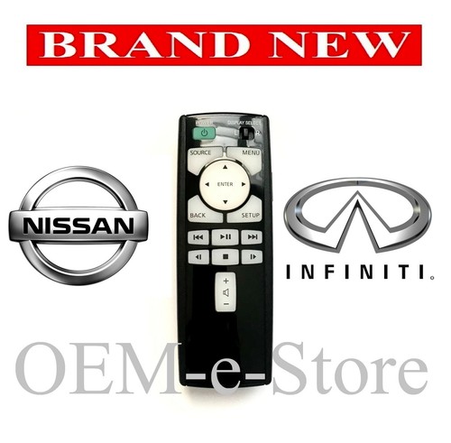 2014 2015 2016 2017 Infiniti QX60 QX80 Rear DVD Entertainment Remote ...