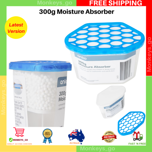 New 300g Moisture Absorber Prevents mould and mildew in damp areas Free ...