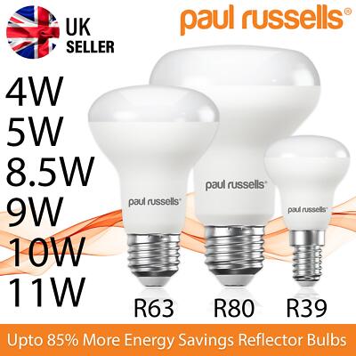 LED R80 R63 R39 Light Bulbs Reflector Warm Cool White Daylight ...