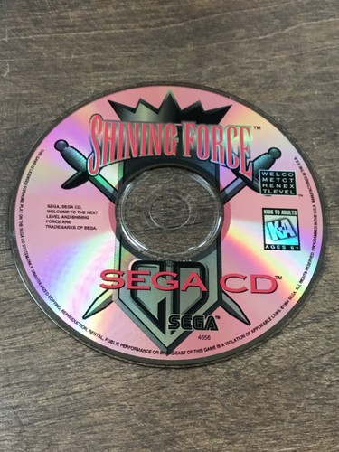 SHIPS IN A BOX / Shining Force CD (Sega CD, 1994) | eBay
