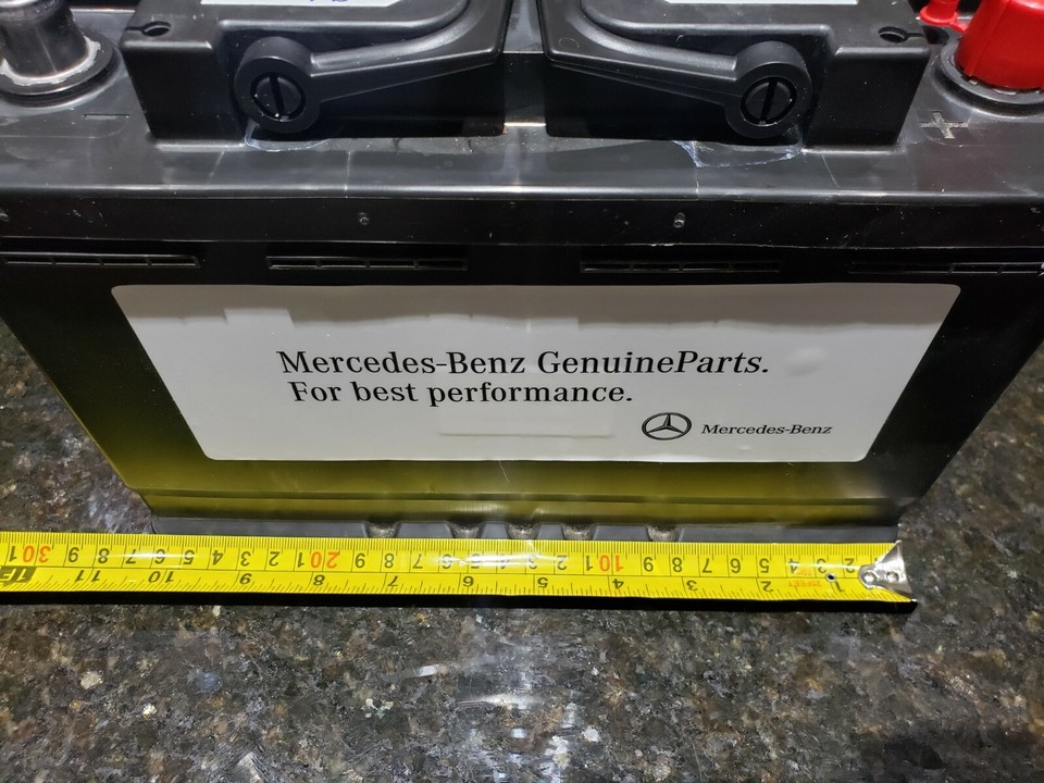 NEW MERCEDES-BENZ MAIN STARTER BATTERY A0019828008 A0009828202 ...