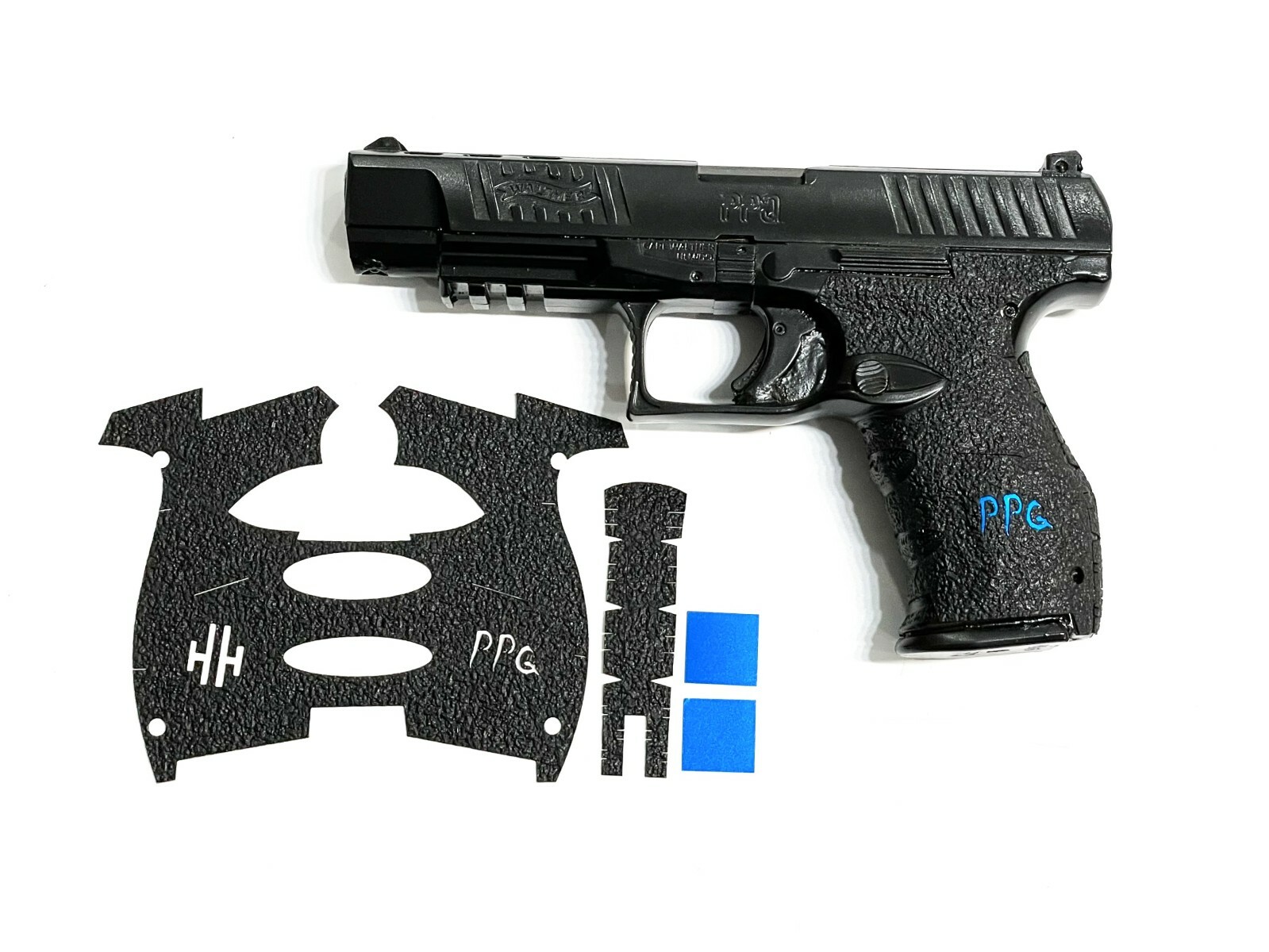 HANDLEITGRIPS Textured Rubber Gun Grip Gun Part for Walther PPQ Q5 ...