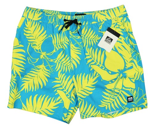 Reef Swimwear 6" Inseam Tropical Floral Walton Collection Men's Bathing ...