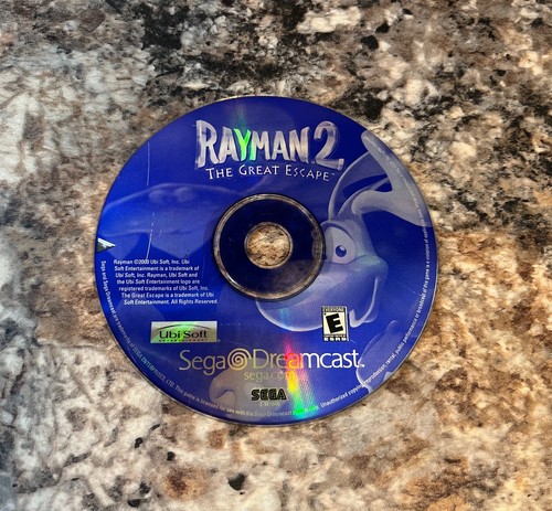 Rayman 2: The Great Escape Sega Dreamcast Disc Only Tested READ ...