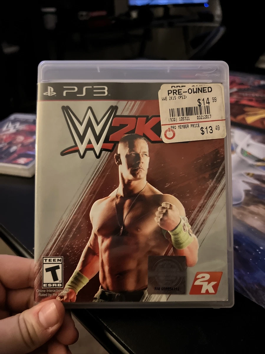 Wwe 2k15 Ps3 Cover