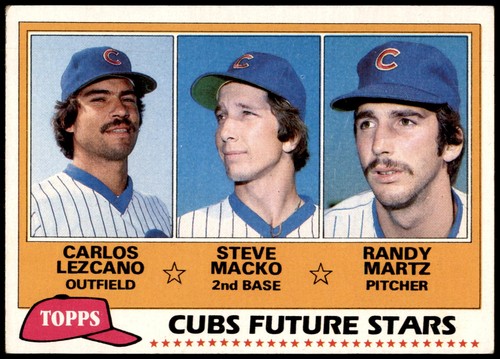 Cubs Future Stars (Carlos Lezcano / Steve Macko / Randy Martz) #381 ...