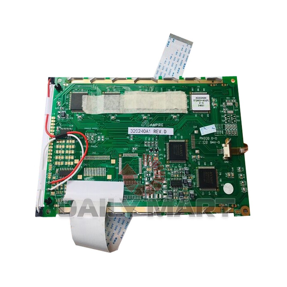 Used & Tested AMPIRE 320240A1-REV.D TFT LCD Screen Display 14Pins ...