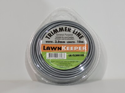 Lawn Keeper Trimmer Line 3.0mm x 10m | eBay Australia