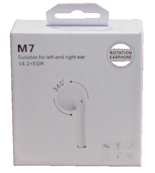 M7 Single Rotation Earphone V4.2 + EDR | eBay