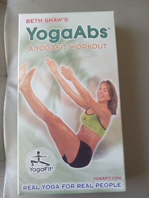 YOGA ABS - A YOGAKIT WORKOUT. VHS TAPE BY BETH SHAW (NEW) | eBay
