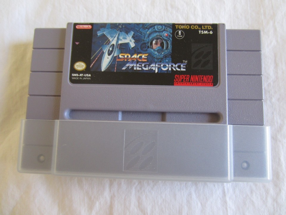 Space Megaforce (SNES) Super Nintendo CIB Complete Box 1992 Mega Force ...