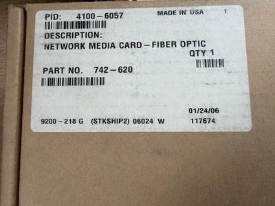 Simplex 4100-6057 Fire Alarm Fiber Optic Network Media Card (NEW IN BOX ...