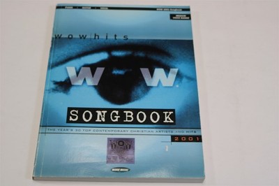 WOW HITS 2001 SONGBOOK - Christian Religious PIANO VOCAL GUITAR Medium ...