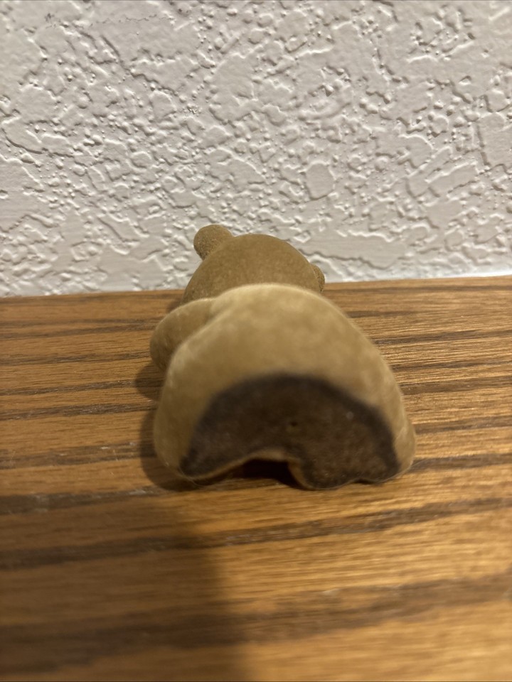 Vintage Flocked June Pearl Birthstone Teddy Bear-Made By Ganz 1990’s | eBay