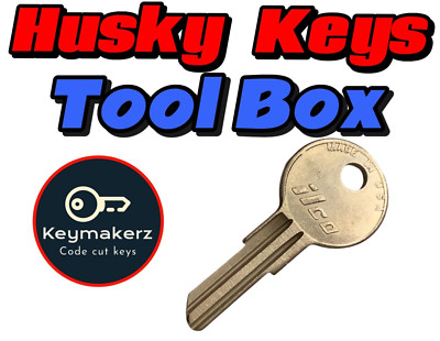 Husky Toolbox Keys Replacement Spare key Cut to Your Code 501CH-550CH ...