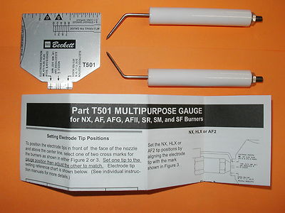 BECKETT Burner 5780 Electrode Insulator Igniters T501 GAUGE for AF AFG ...