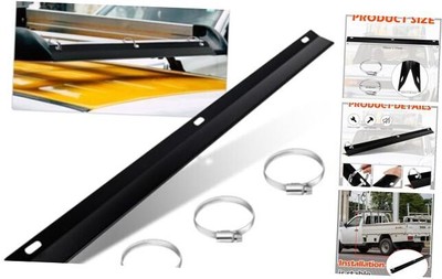 Ladder Rack Wind Deflector with 3 Pcs Ring Clamps Roof Rack Wind ...
