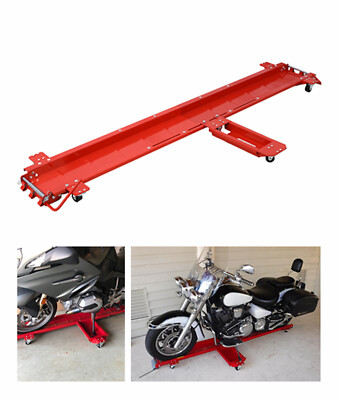Steel Motorcycle Dolly Widow Cruiser-Dolly 1250 lbs Capacity w/6 Swivel ...