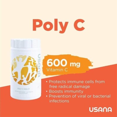 USANA Poly C (120 Tablets) | eBay Australia