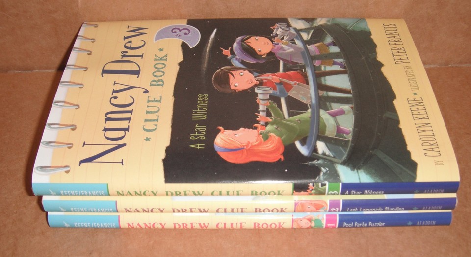 Nancy Drew Clue Book Vol.1,2,3 by Carolyn Keene Hardcover New | eBay