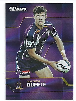 2013 NRL Traders Parallel PS75 Matthew DUFFIE Melbourne Storm | eBay