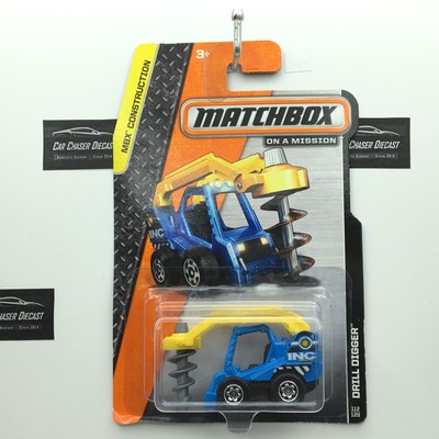 Matchbox 2014 #112 / DRILL DIGGER / INC Construction / MBX Construction ...