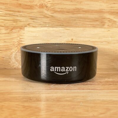Amazon Echo Dot RS03QR Black/Gray 2nd Gen Alexa Smart Wireless ...