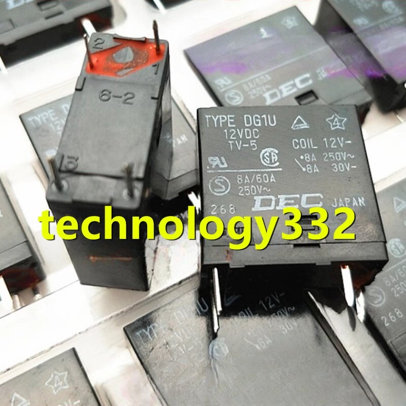 1PC NEW TYPE DG1U 12VDC 8A relay #CL | eBay