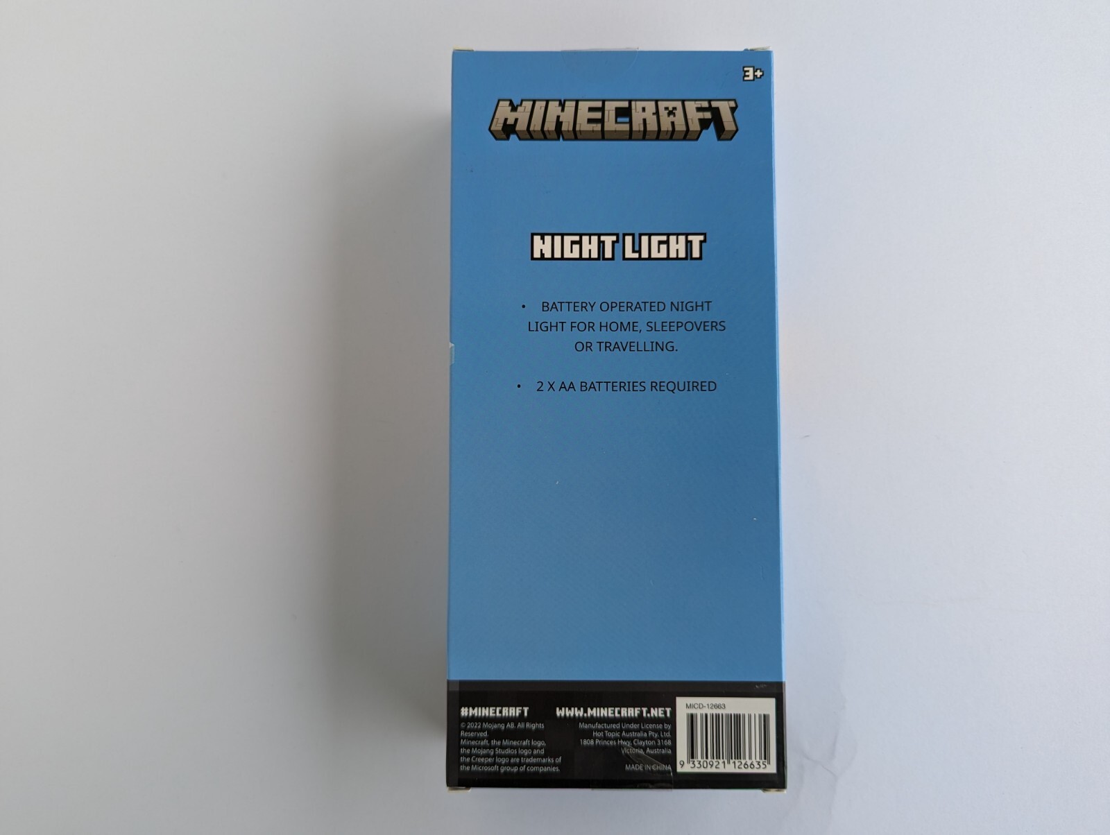Minecraft Creeper Light Mojang Studios 2023 Night Light New 3+ | eBay Australia