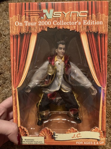VTG-NSync on Tour 2000 Collector's Edition J.C. Collectible Doll- NIB ...