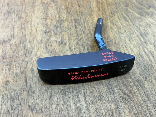 ROCKY MILLED USA 3 PUTTER HEAD Hand Crafted By Mike Swanson Dated 5-92 044 NOS | eBay