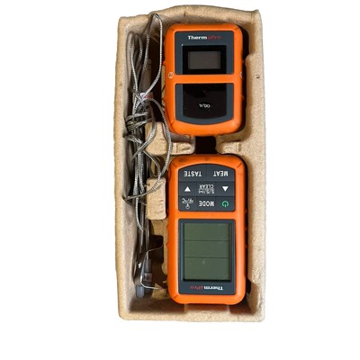Therm Pro TP-20B Wireless Dual Probe Meat & BBQ Thermometer 300ft Range ...