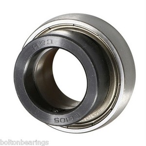 SA206 30mm Bore Bearing Insert with Locking Collar - 62mm Outside Dia ...