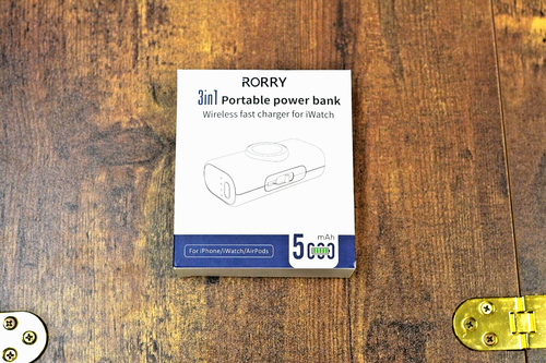 Rorry 3-in-1 5,000mAh Portable Power Bank for Apple Watch $ iPhone | eBay