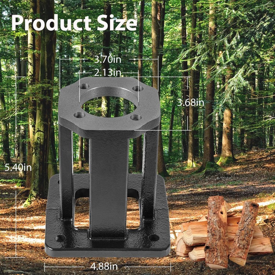 Log Splitter Hydraulic Pump Mount Replacement Brackets for 8-15 Hp ...