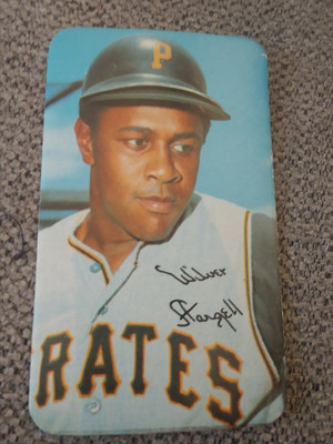 Willie Stargell Pittsburgh Pirates Topps Super 5x3 Card #19 Hall Of ...