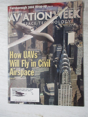 AVIATION WEEK & SPACE TECHNOLOGY MAGAZINE AUGUST 2, 2004 UAV IN CIVIL ...